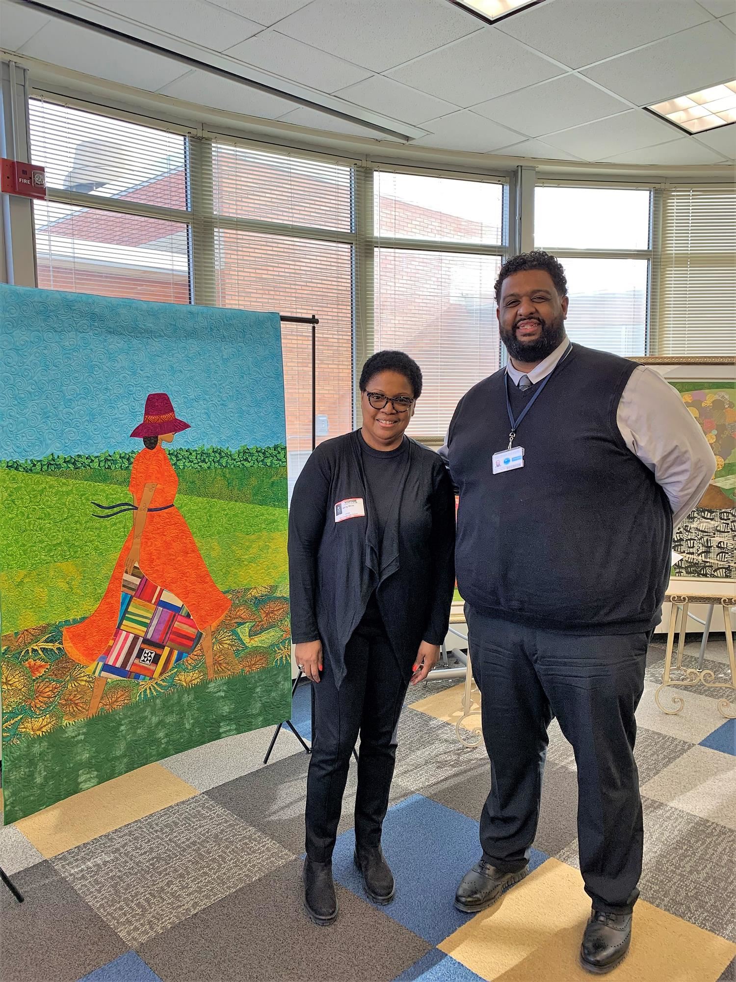 Fiber Artist Sherry Shine Captures Black History through Art Quilts