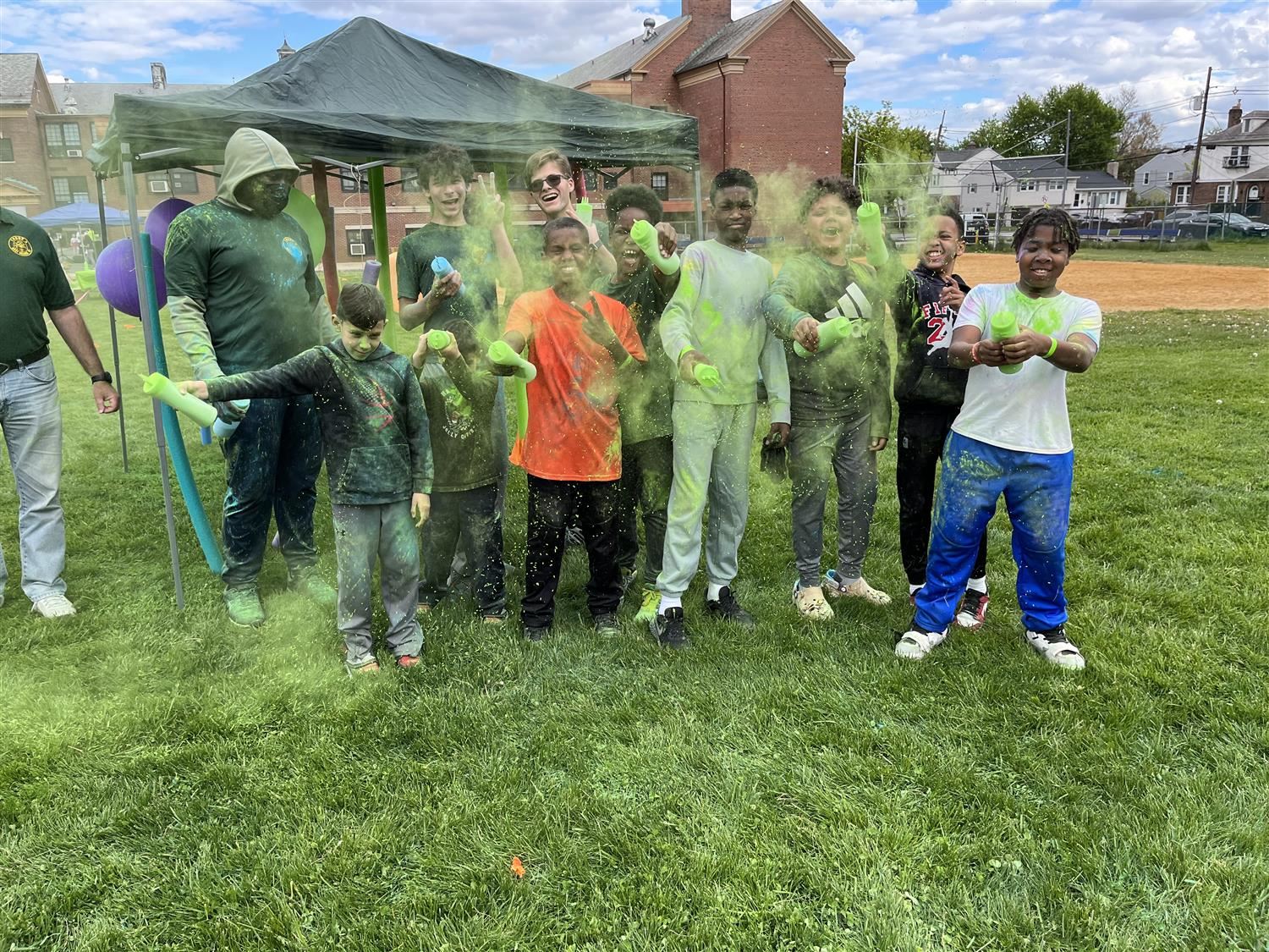 Kelly Elementary Holds Successful First-Ever Color Run