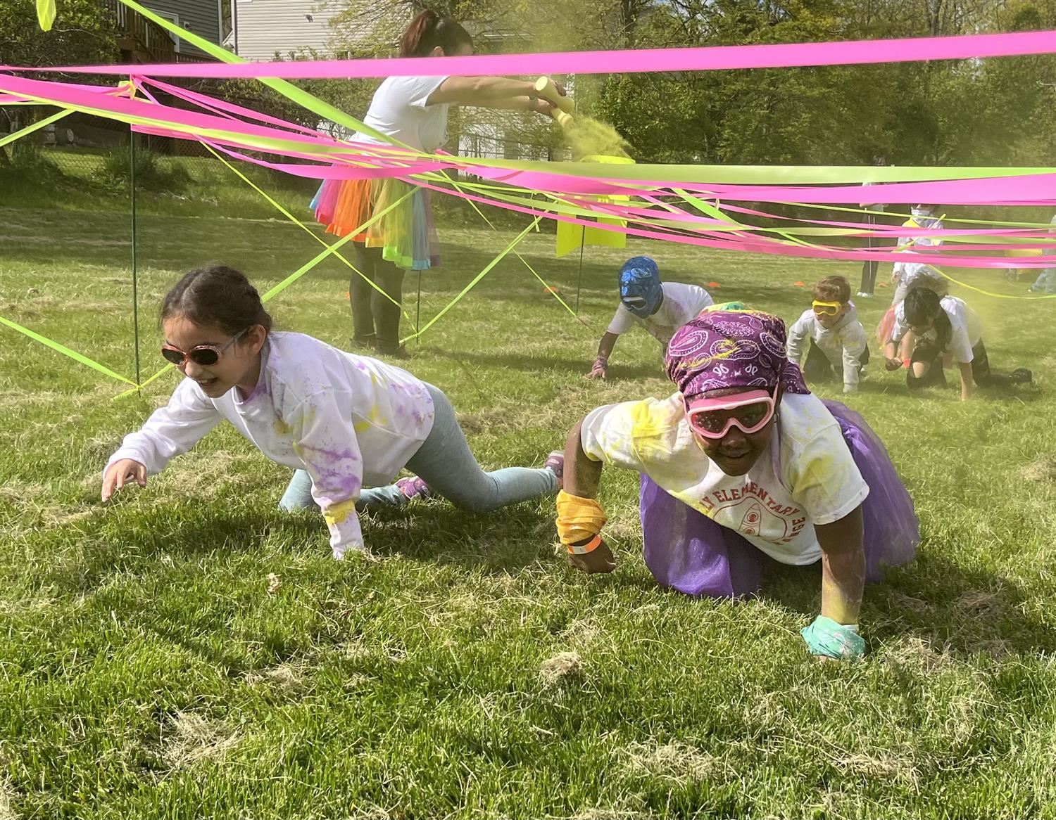 Kelly Elementary Holds Successful First-Ever Color Run