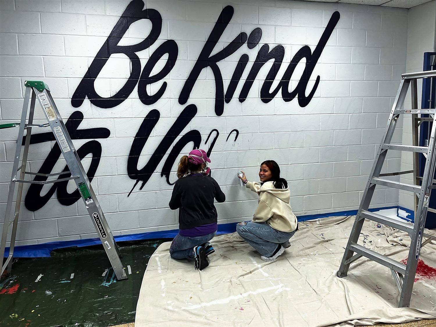 Urban Artist Andrea von Bujdoss Creates Mental Health/Self Care ...